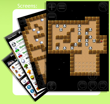 Pocoman - Classic puzzle game now available on the iPhone and iPod Touch.